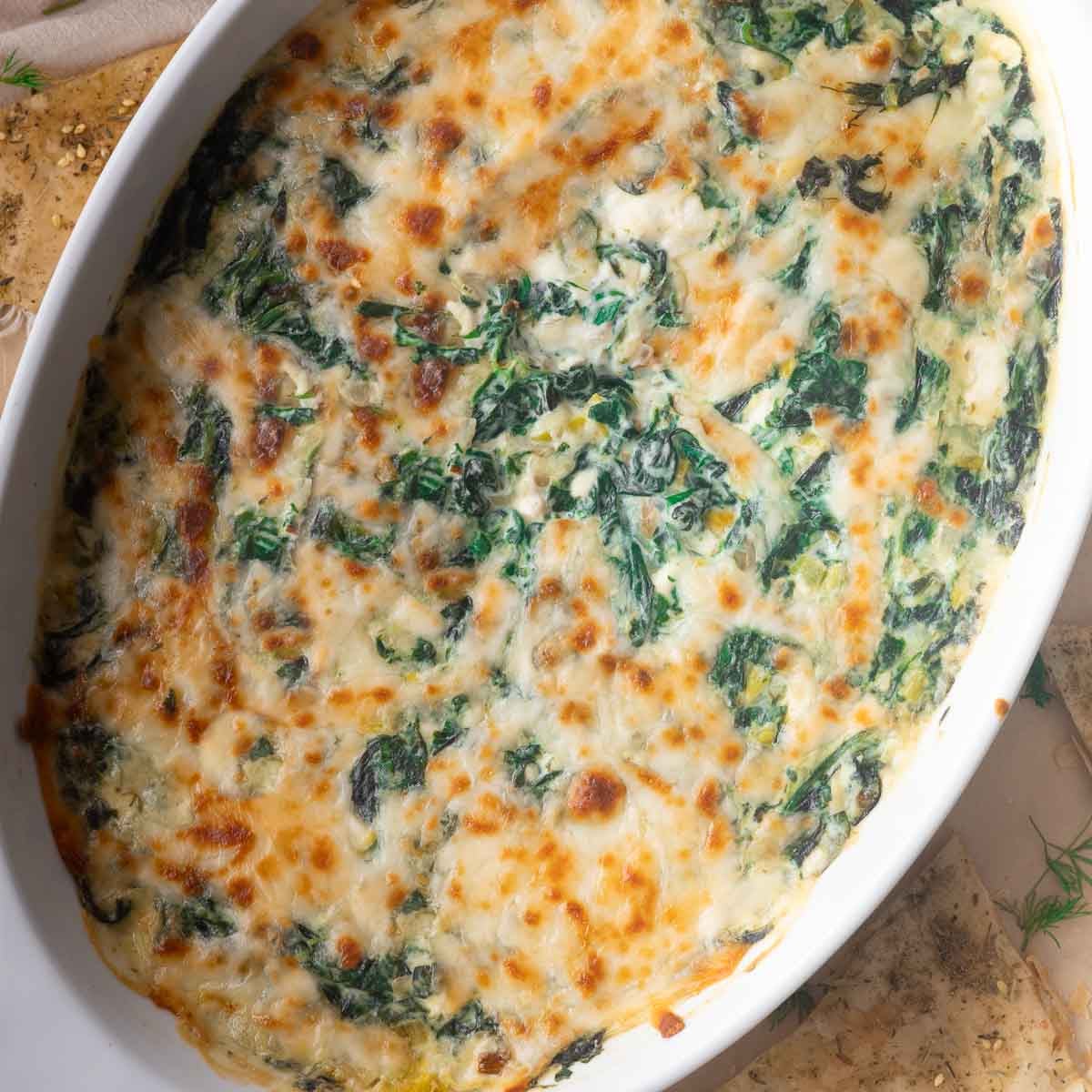Creamy Spanakopita Dip | Lola Jay Yum!